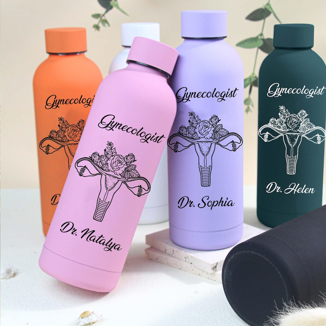Personalized OBGYN Xray Tech Bottle, Gynecologist Bottle Gifts, Gift ...
