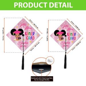 Personalized Kindergarten Graduation Cap Topper, Preschool Grad Cap ...