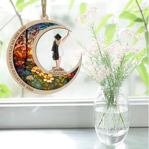 Personalized Graduation Window Hanging, Graduation Suncatcher Gift ...