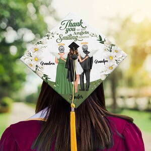 Personalized Thank You Parents Grad Cap Topper Class of 2024, Custom ...