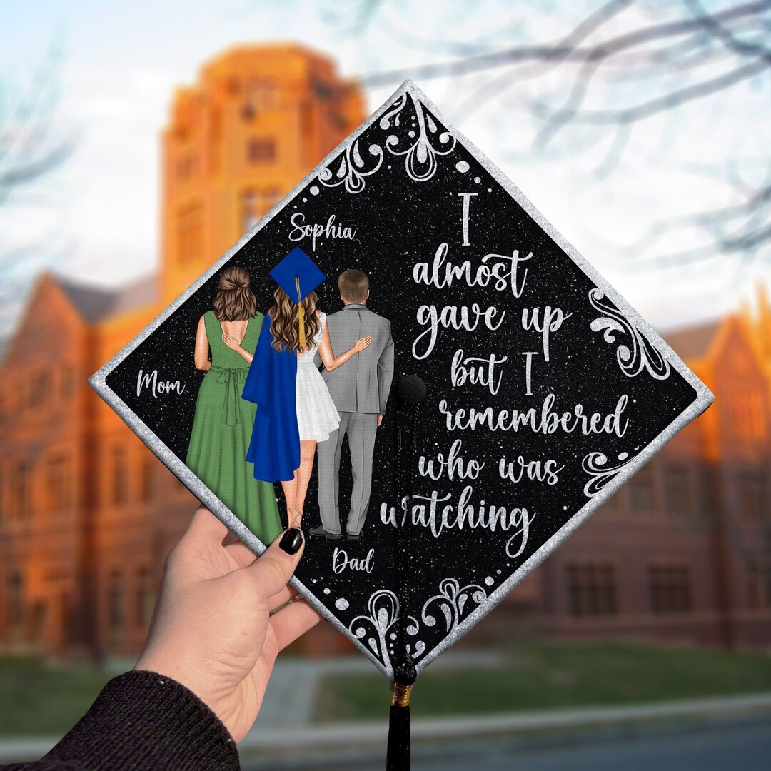 Personalized Thank You Parents Grad Cap Topper Class of 2025, Custom ...