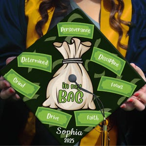 Personalized Business Graduation Cap Topper, Custom Gift for Business ...