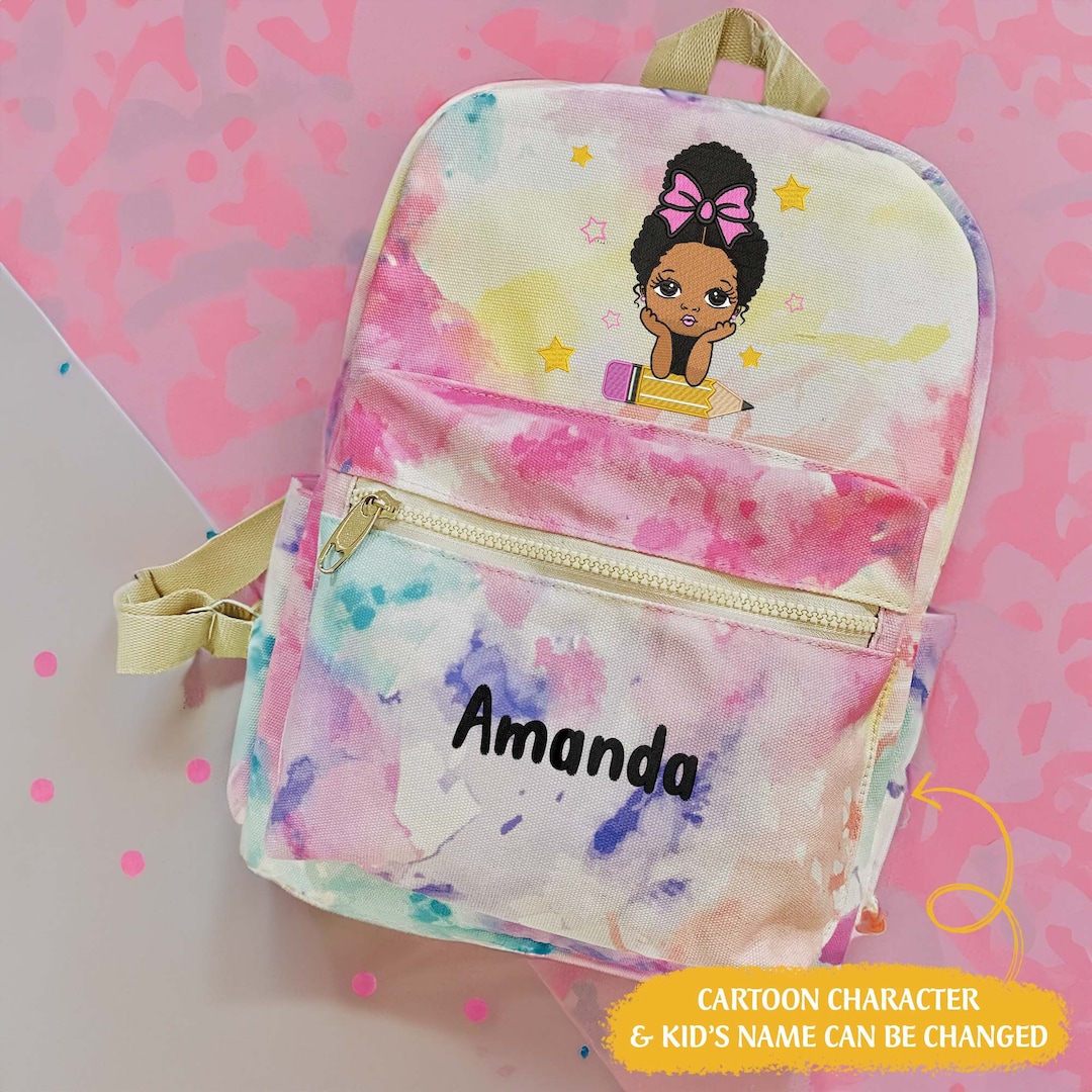 Personalized Embroidered Backpack, Custom African American Backpack ...