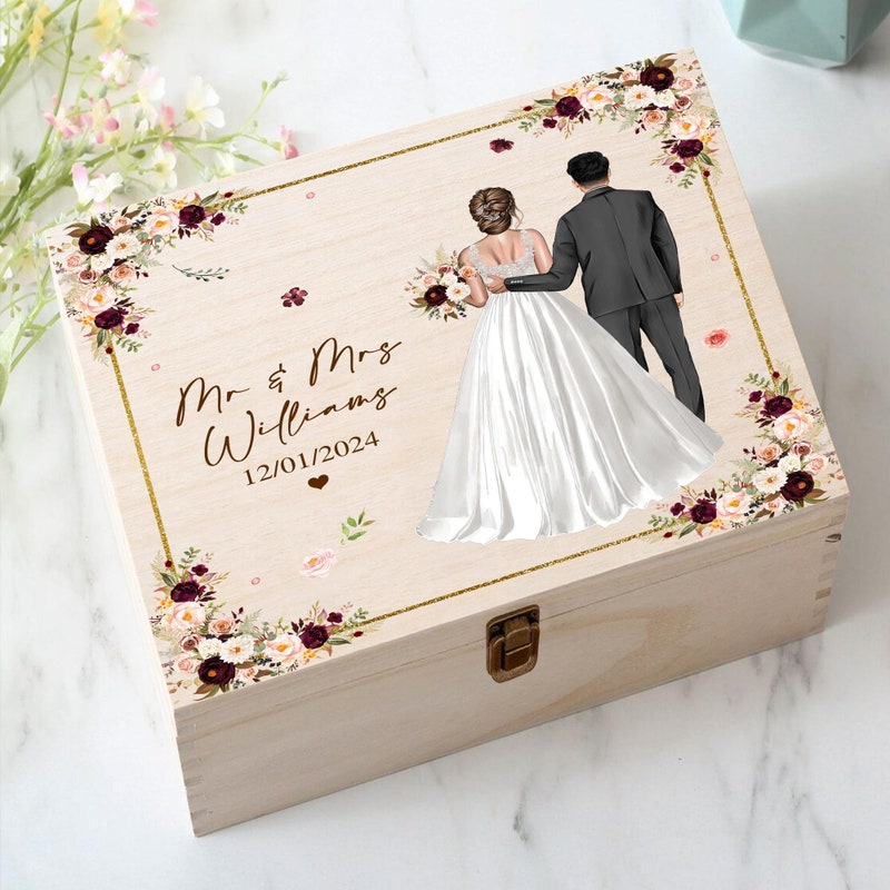 Wedding Keepsake Box - Etsy