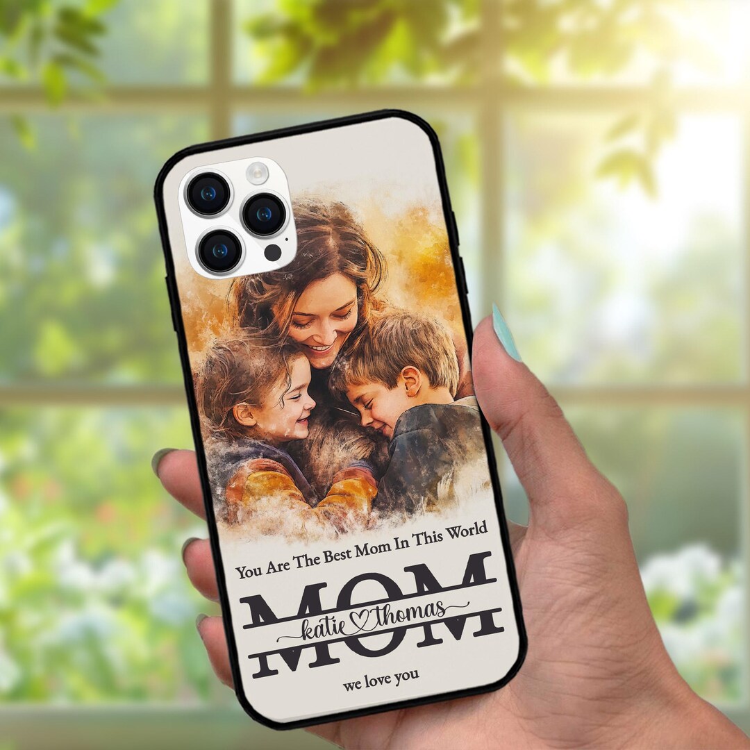 Personalized Mom Phone Case With Kids Names, Birthday Gift for Mum ...