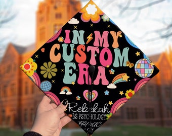 Personalized Teacher Graduation Cap Topper, Teacher Grad Cap Topper ...