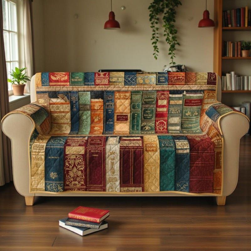 Book Lover Sofa Cover - Etsy