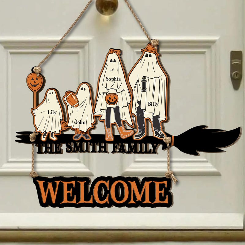 Halloween Door Hanger - Etsy