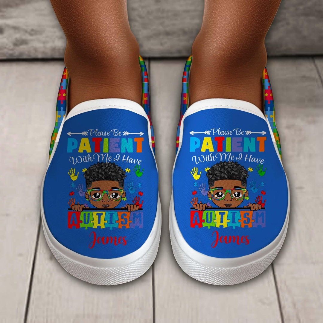 Personalized Pedal Shoes for Autism Kids, Gift for Autistic Daughter ...