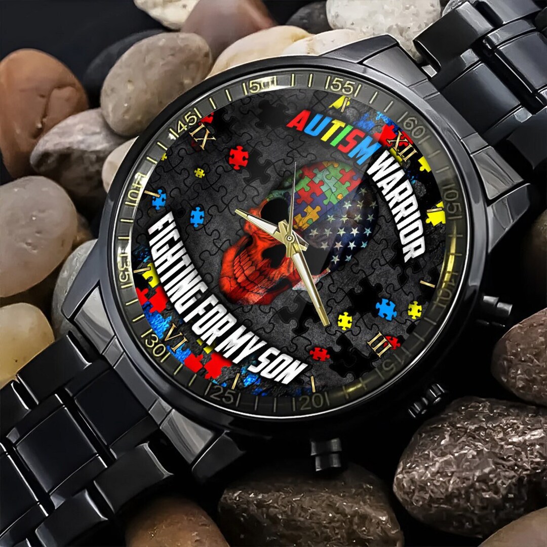 Personalized Autism Warrior Fighting for My Son, Grandson, Daughter ...
