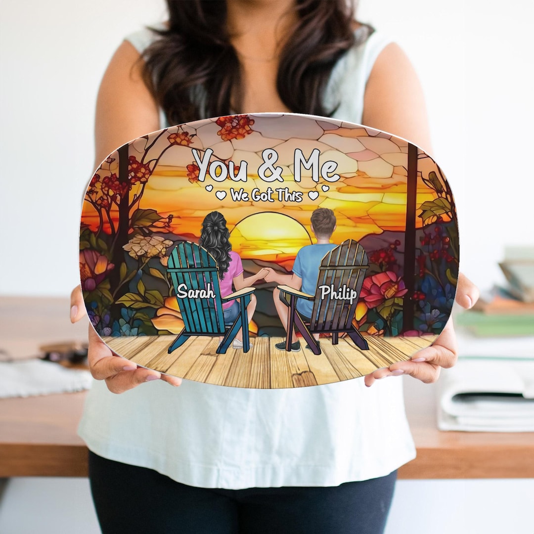 Custom Couple Wedding Anniversary Keepsake Gift, You and Me We Got This ...