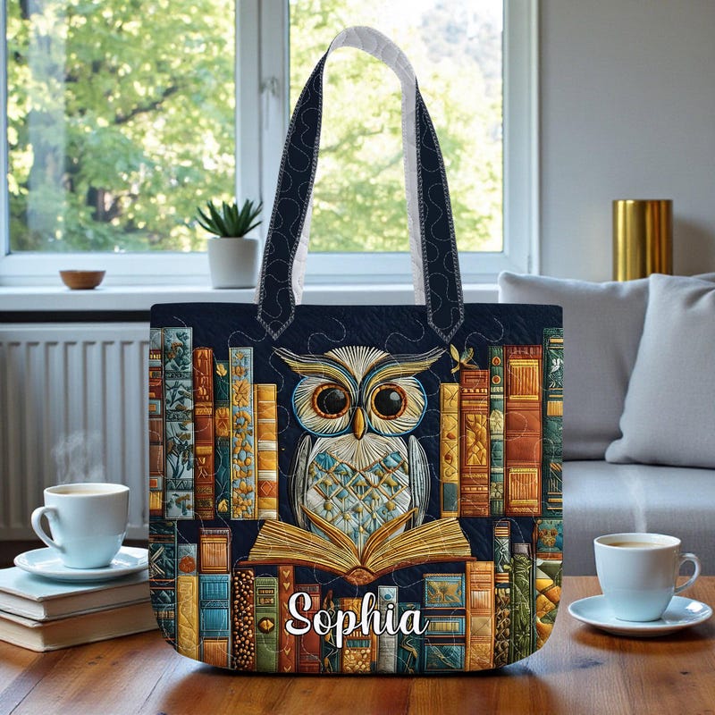 Handmade Library Totes - Etsy