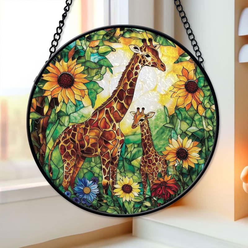 Stained Glass Giraffe - Etsy