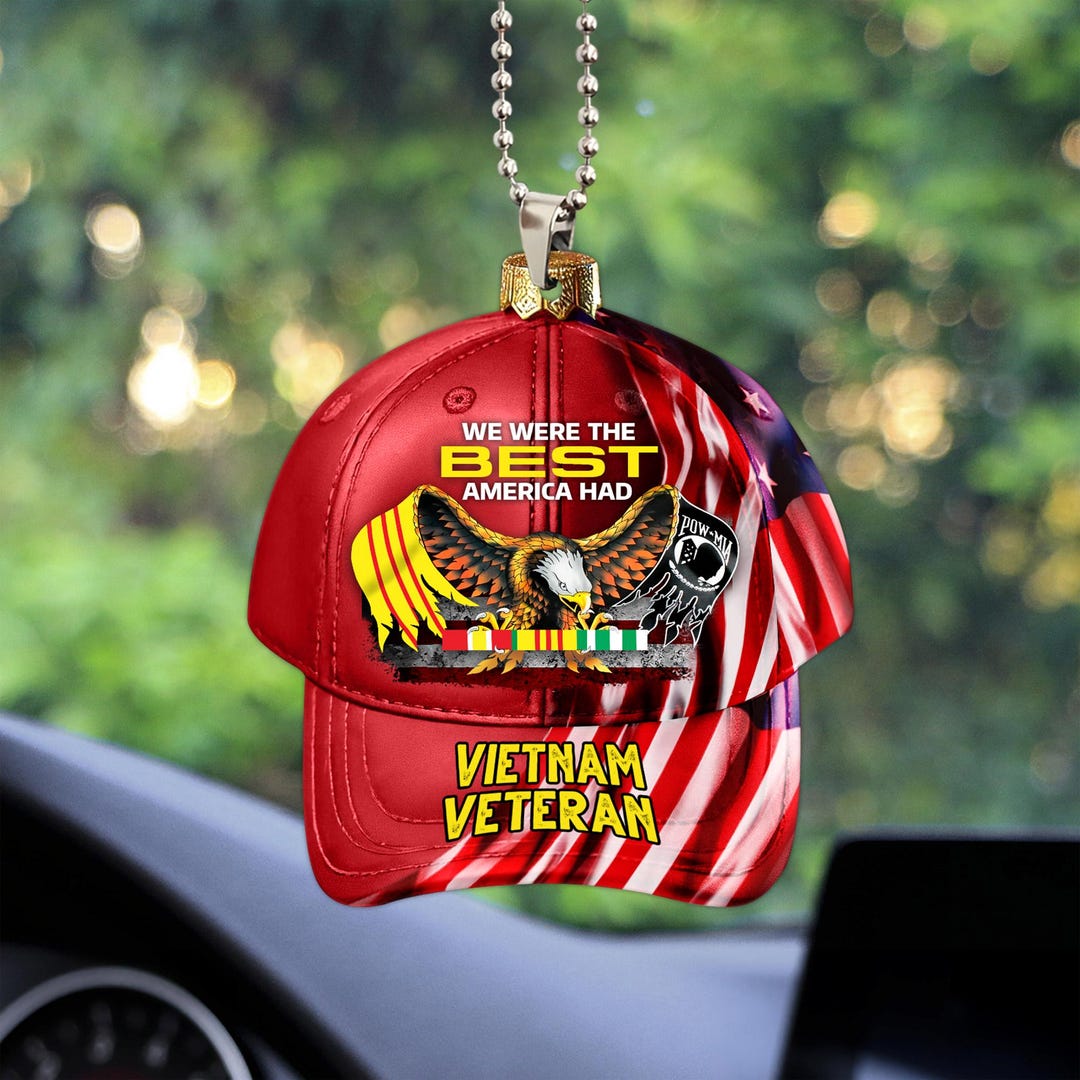 Custom All Gave Some 58479 Gave All Vietnam Veteran Car Ornament, Proud ...