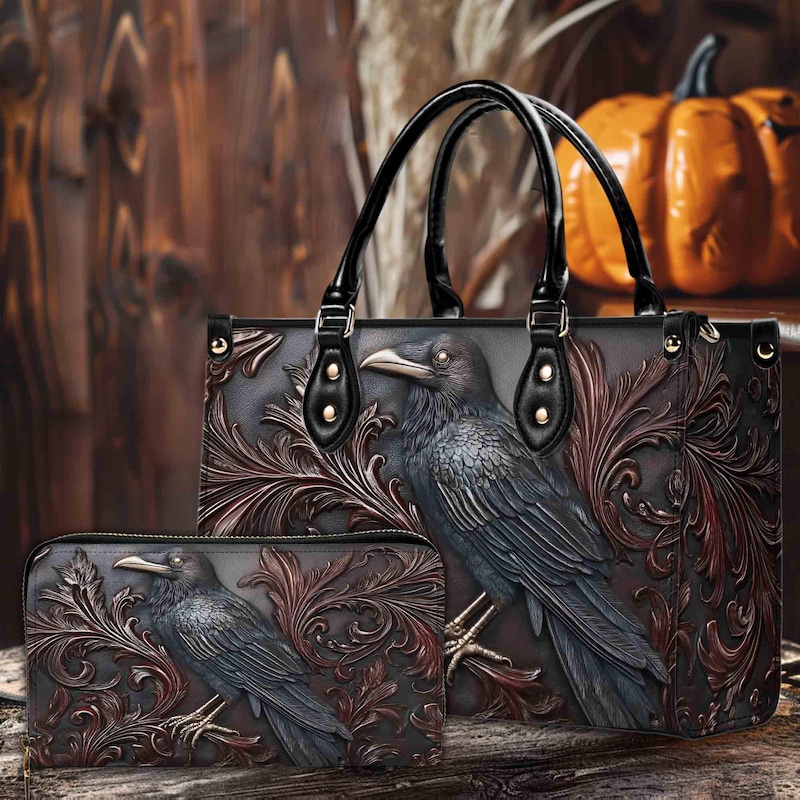 Cottagecore Raven Handbag - Etsy