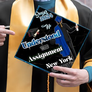 Custom Male Graduation Cap Topper, Personalized Man Cap Decoration for ...