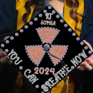 Custom Radiology Graduation Cap Topper, Radiology Grad Cap Topper ...