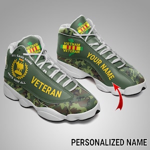 Custom Vietnam Veteran Shoes, All Gave Some 58479 Gave Some, Proud ...