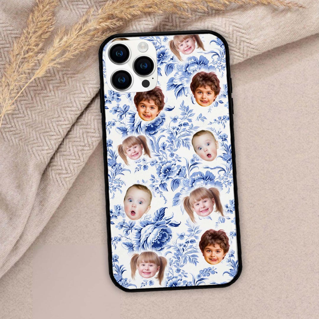 Personalized Face Photo Kids Phone Case Gift for Mom, Best Mom Ever ...