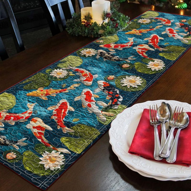 Quilt Fish Table Runner - Etsy