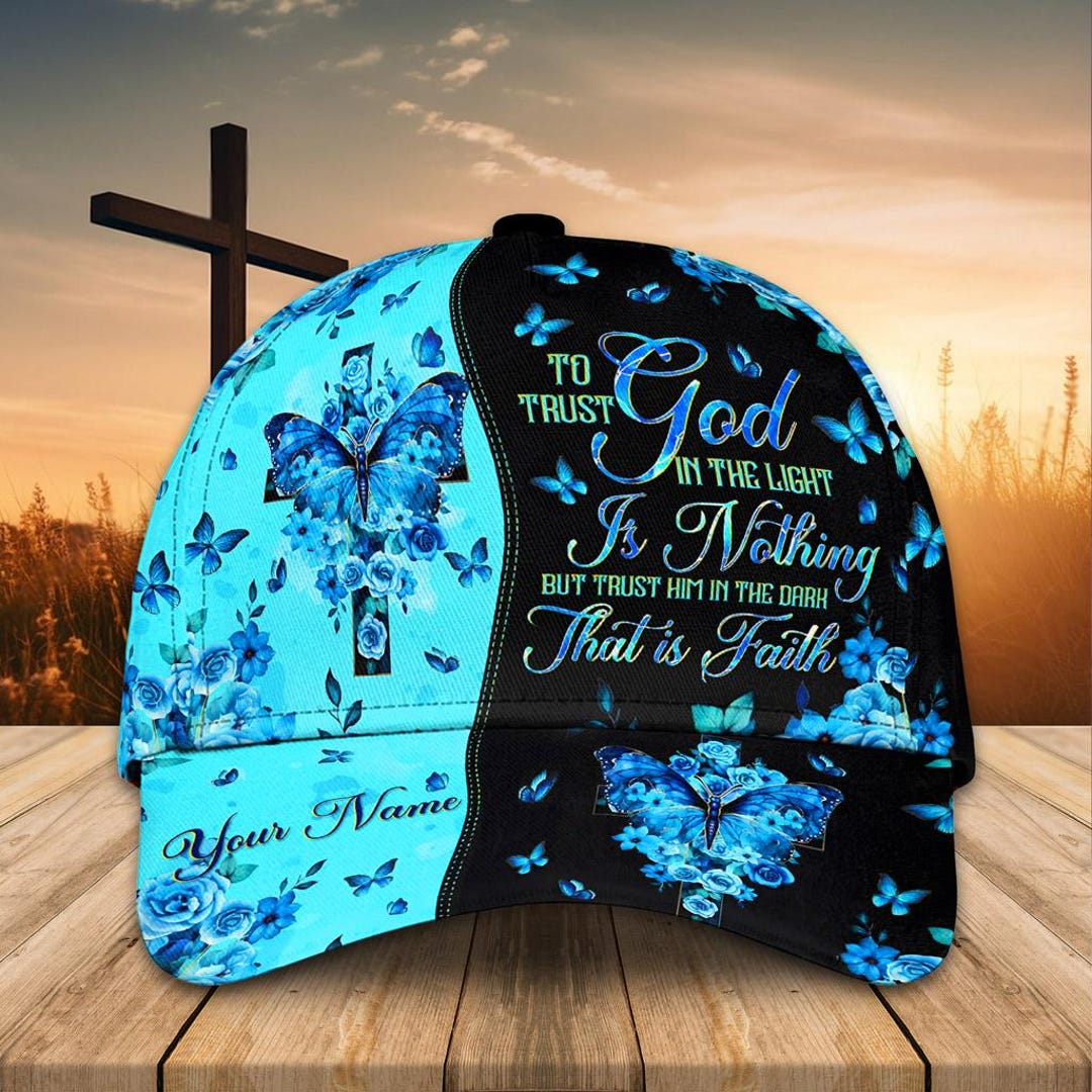 Personalized Jesus Women's 3D All Over Printed Cap, Jesus Christian Hat ...