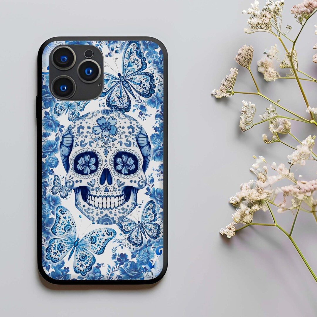 Toile De Jouy the Day of Dead Phone Case, Toile Mexican Phone Case ...