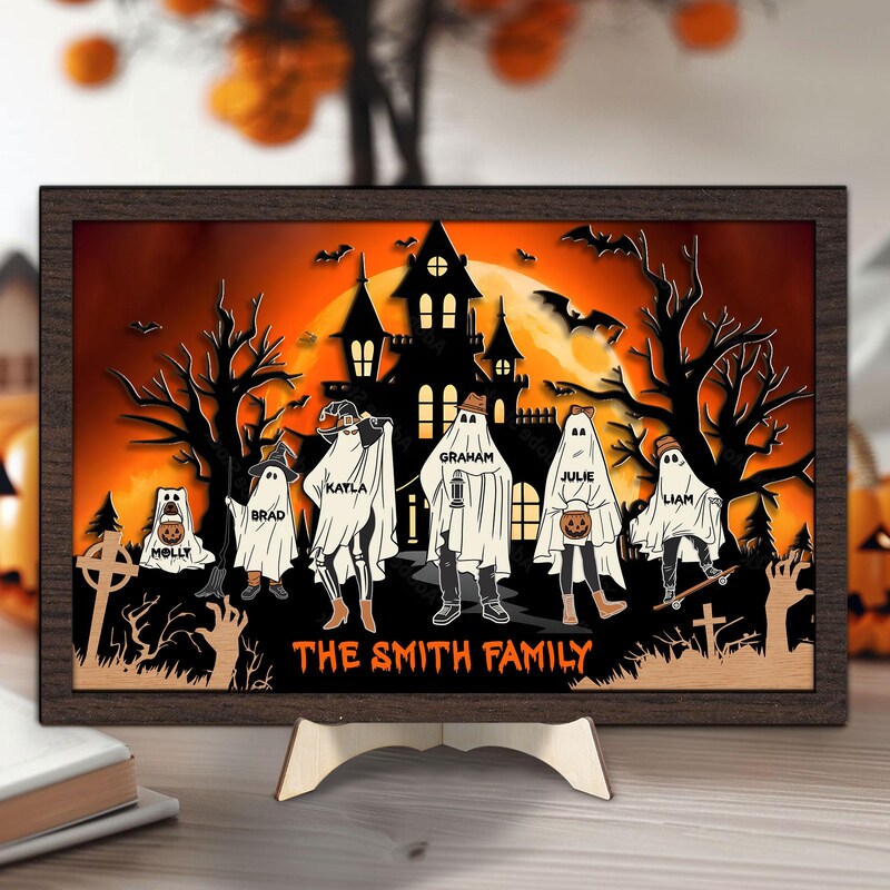Halloween Plaque - Etsy