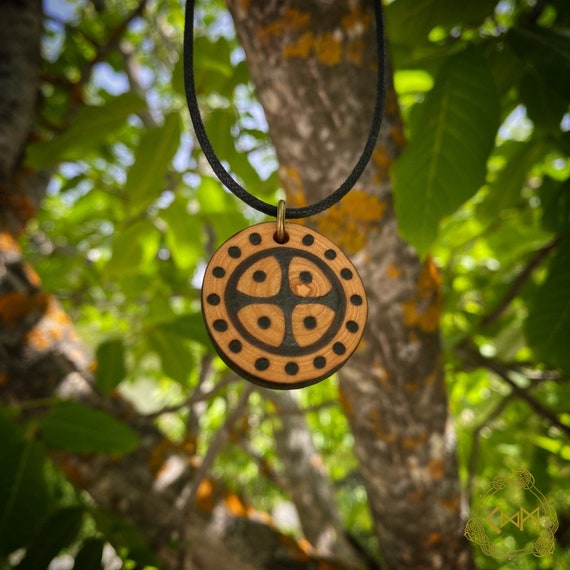 Solar Cross / Solar Wheel Sun Cross / Solar Cross Pendant - Etsy