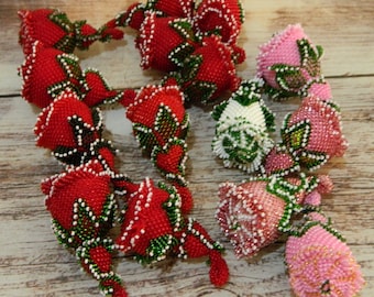 Seed Bead Keychain - Etsy