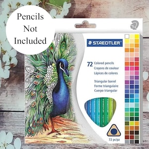 Staedtler 72 Triangular Colored Pencils (1278) Swatch Chart (PDF ...