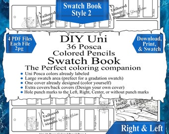 Posca Coloring Book - Etsy