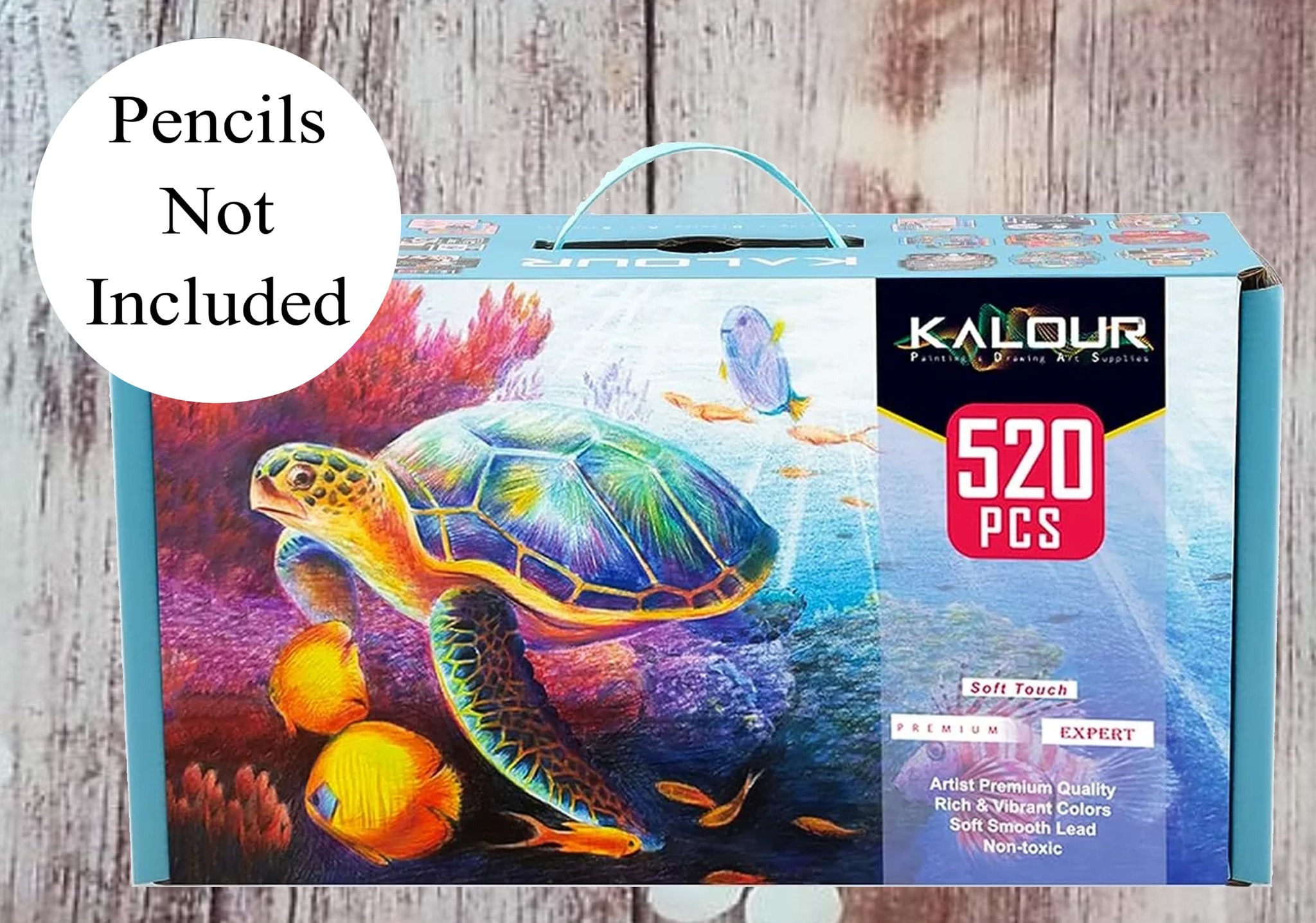 Kalour 520 Colored Pencils Swatch Chart (PDF Download) - Etsy