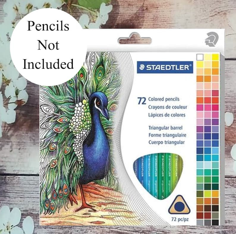 Staedtler 72 Triangular Colored Pencils (1278) Swatch Book Style 1 (PDF ...