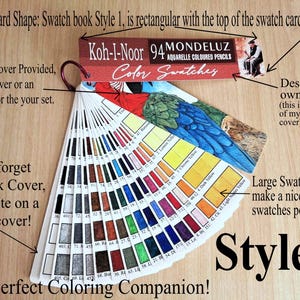 Copic 358 Sketch Alcohol Markers DIY Color Swatch Book Style 2 - Etsy