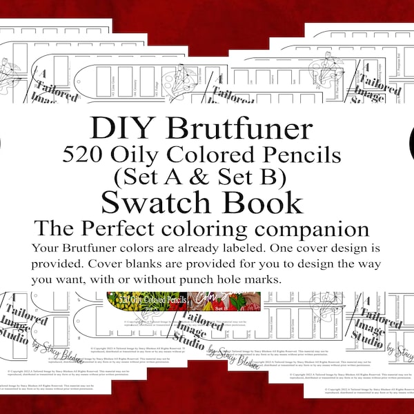 Brutfuner Color Chart - Etsy UK