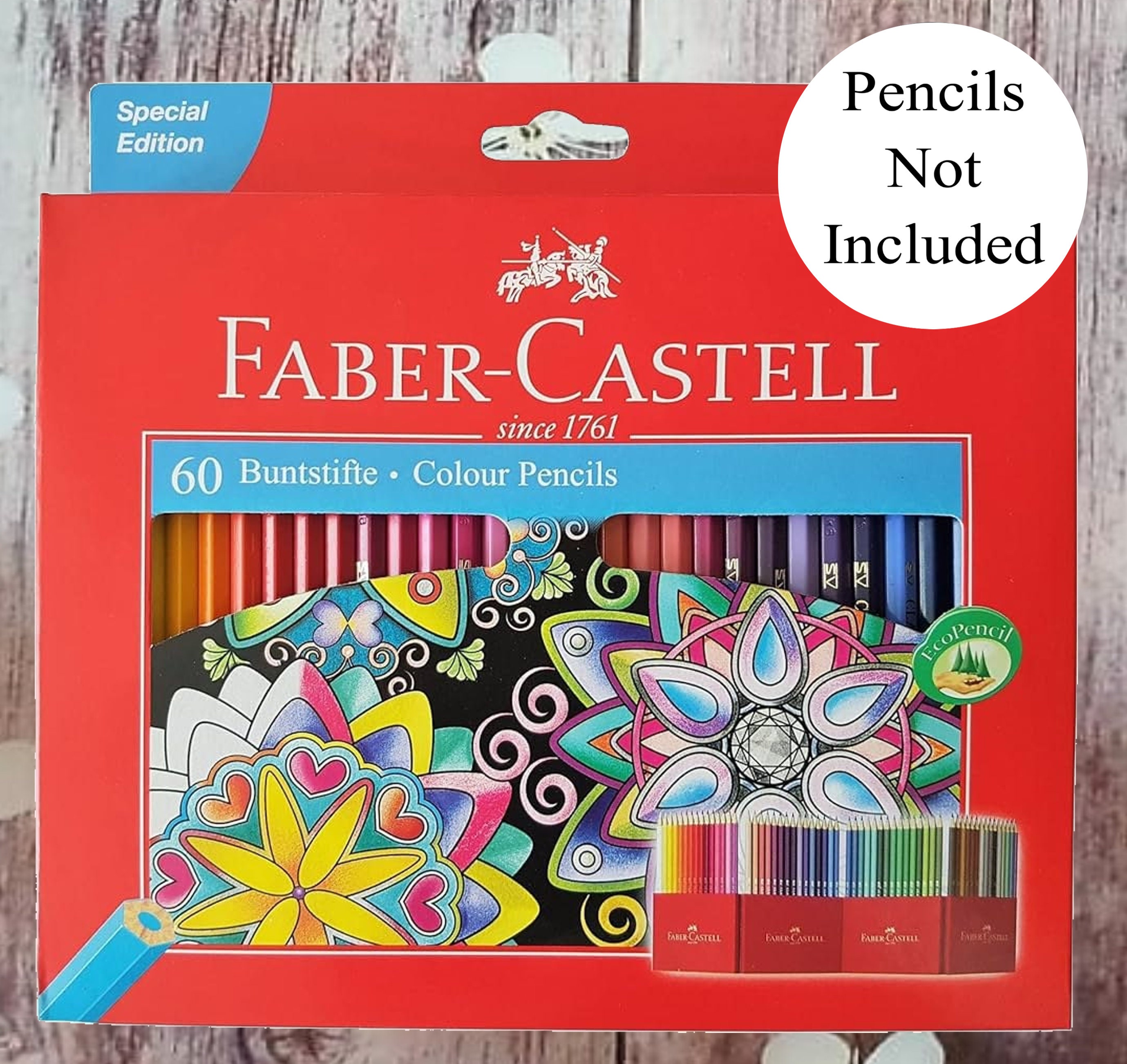 Faber Castell 60 Classic (buntstifte Special Edition) Colored Pencils ...