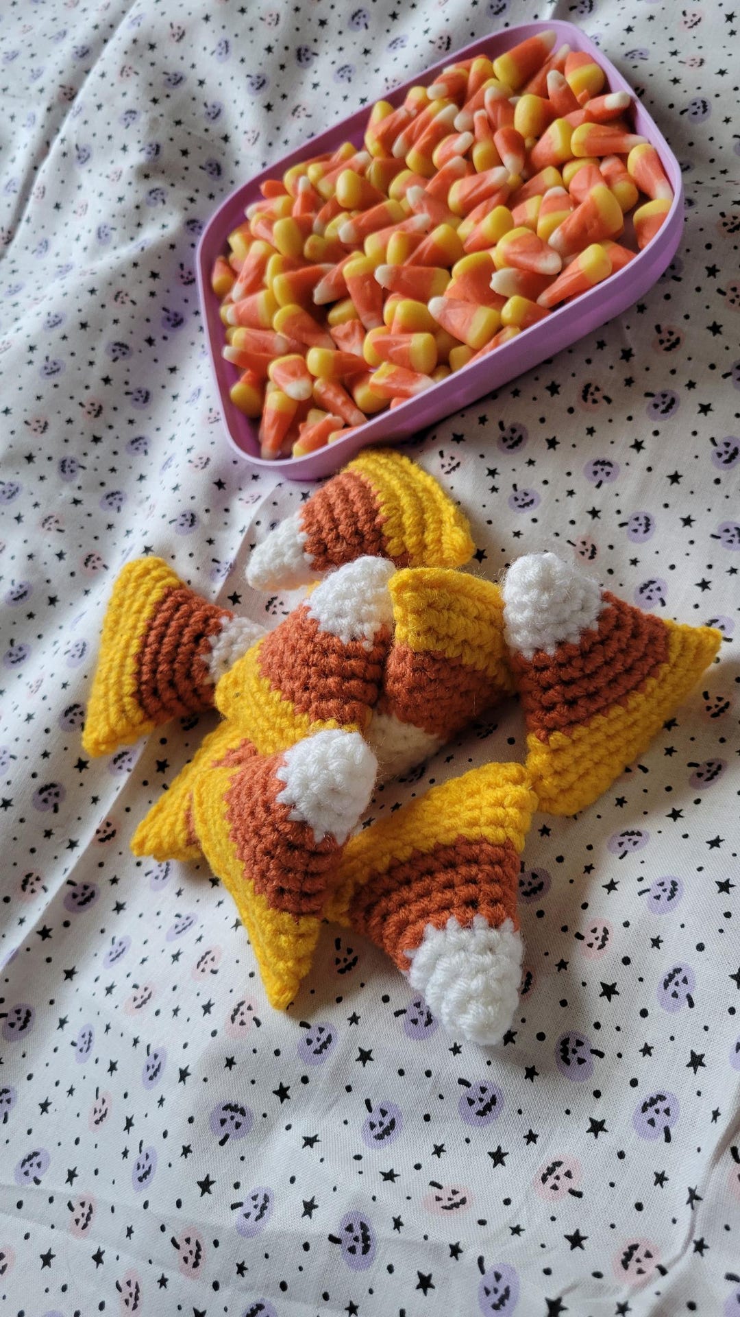 Cat Nip Candy Corn Crochet Toy - Etsy