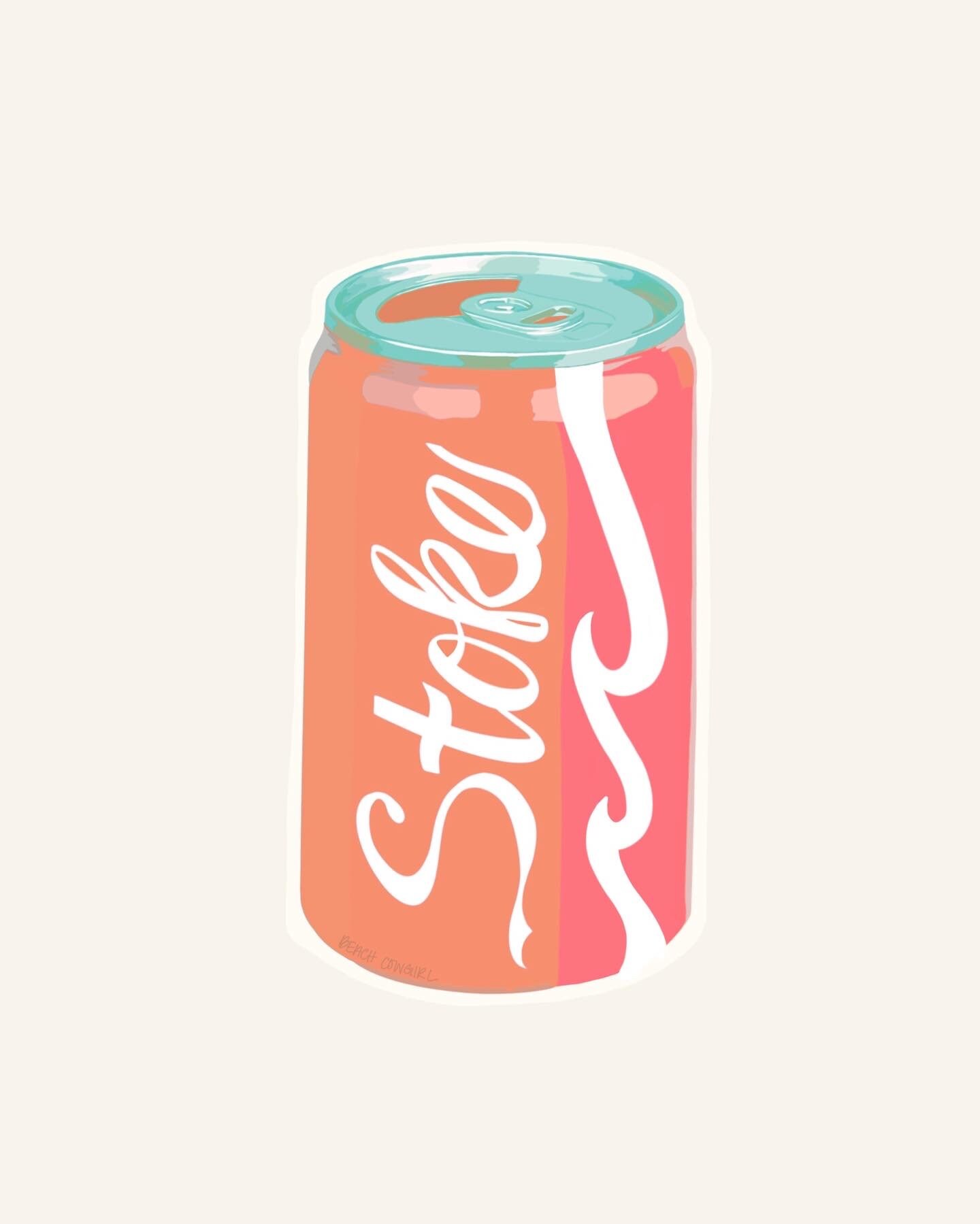 Stoke Can Sticker - Etsy