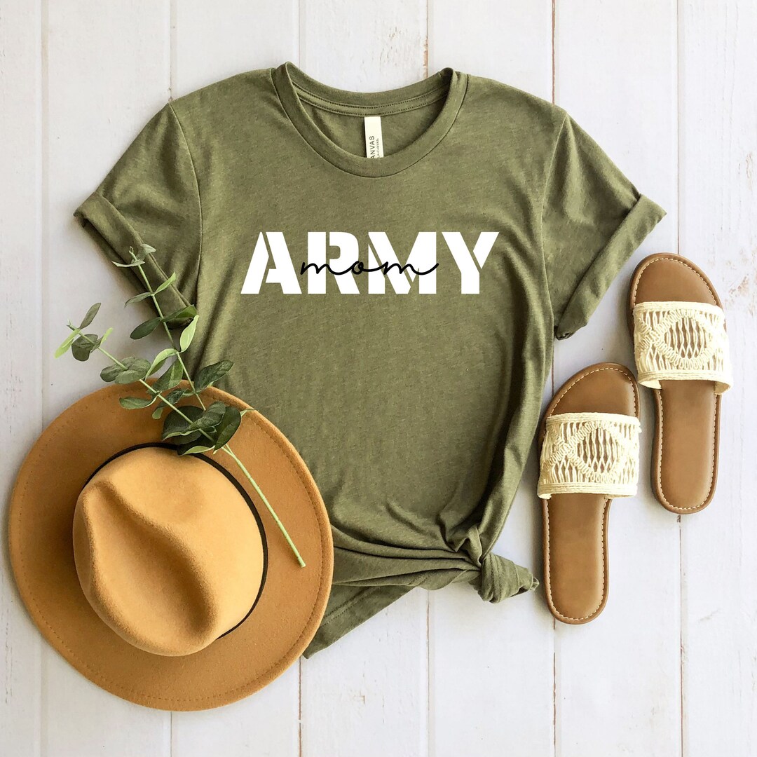 Army Mom Shirt, Army Mom Gift, Deployment Gift, Homecoming Gift, Proud ...