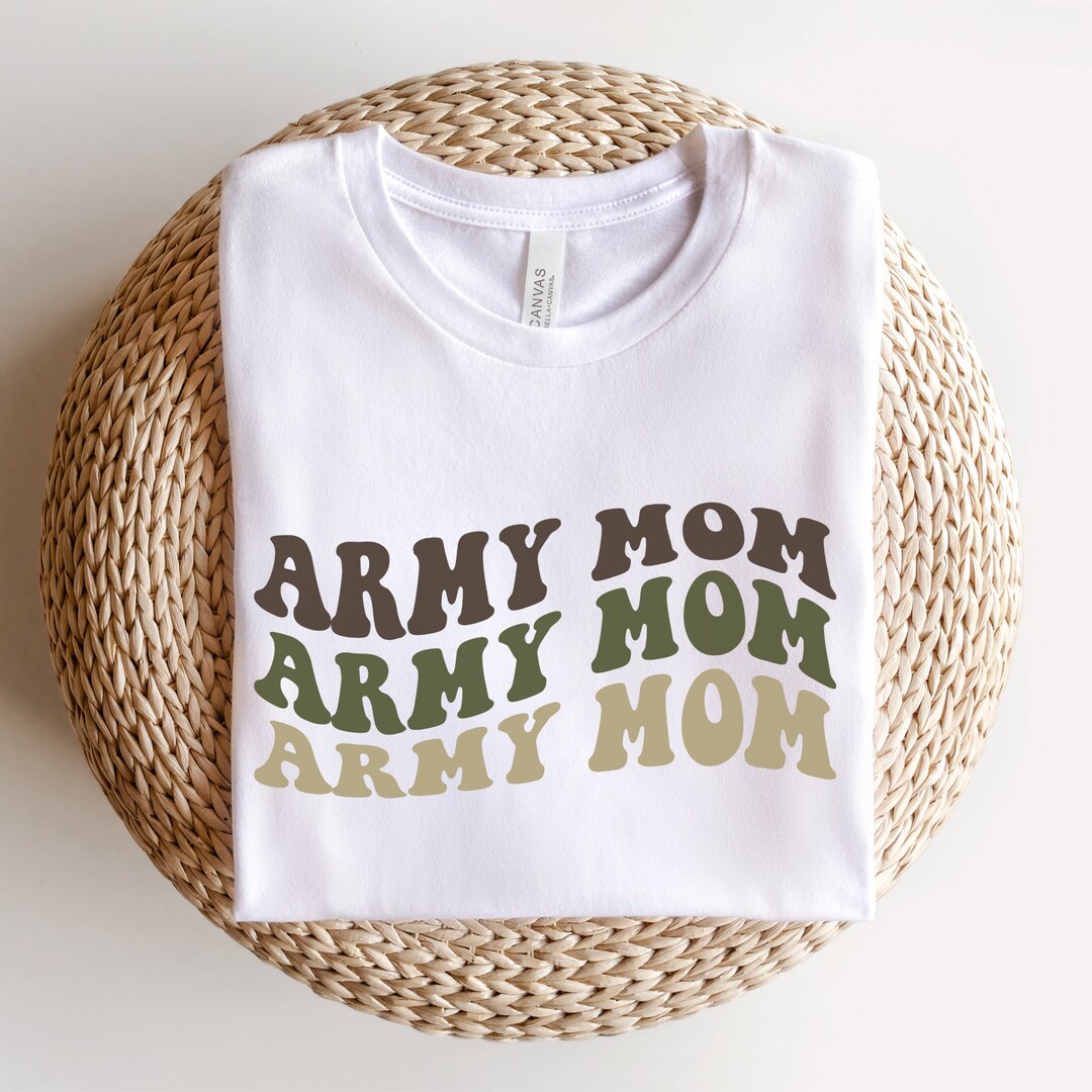 Army Mom Shirt, Army Mama Shirt, Military Mom Shirt, Proud Army Mom ...