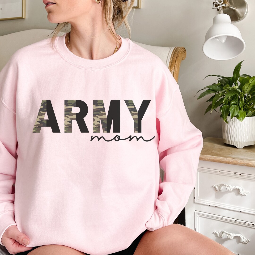 Army Mom Sweatshirt, Army Mom Shirt, Army Mom Gifts, Military Mom ...