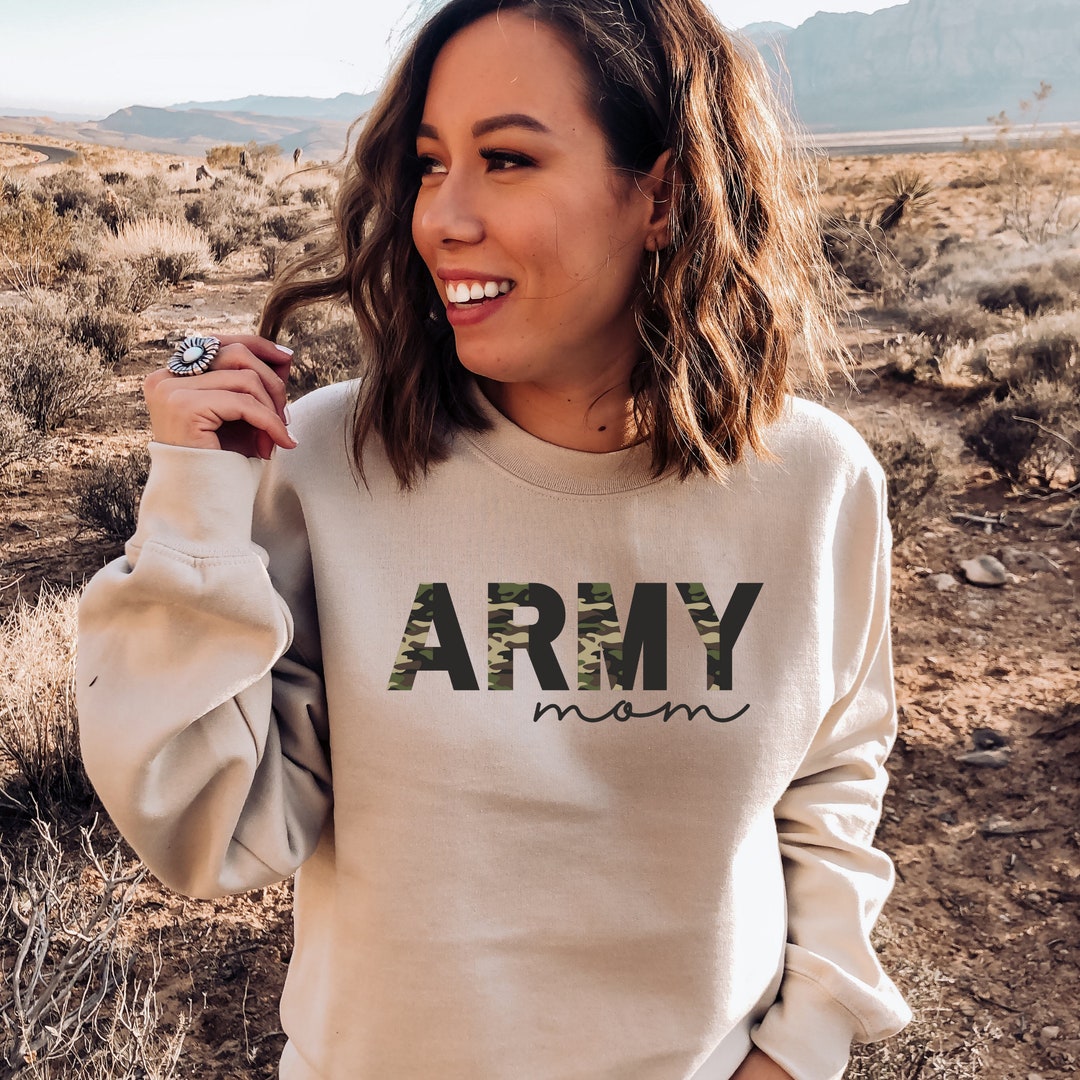 Army Mom Sweatshirt, Army Mom Shirt, Army Mom Gifts, Military Mom ...