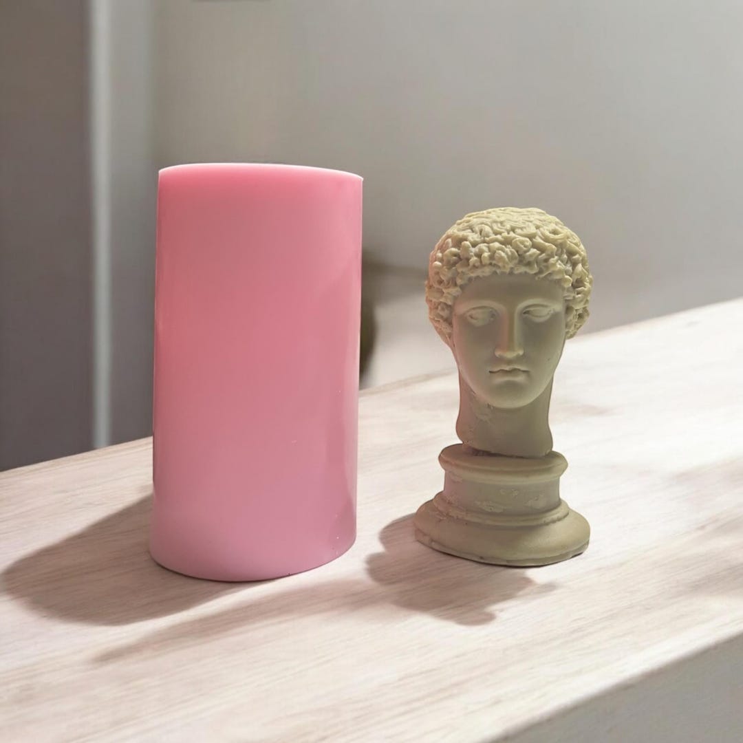 Hermes Head Mould, 3D Silicone Hermes Head Mold, Plaster Succulent ...