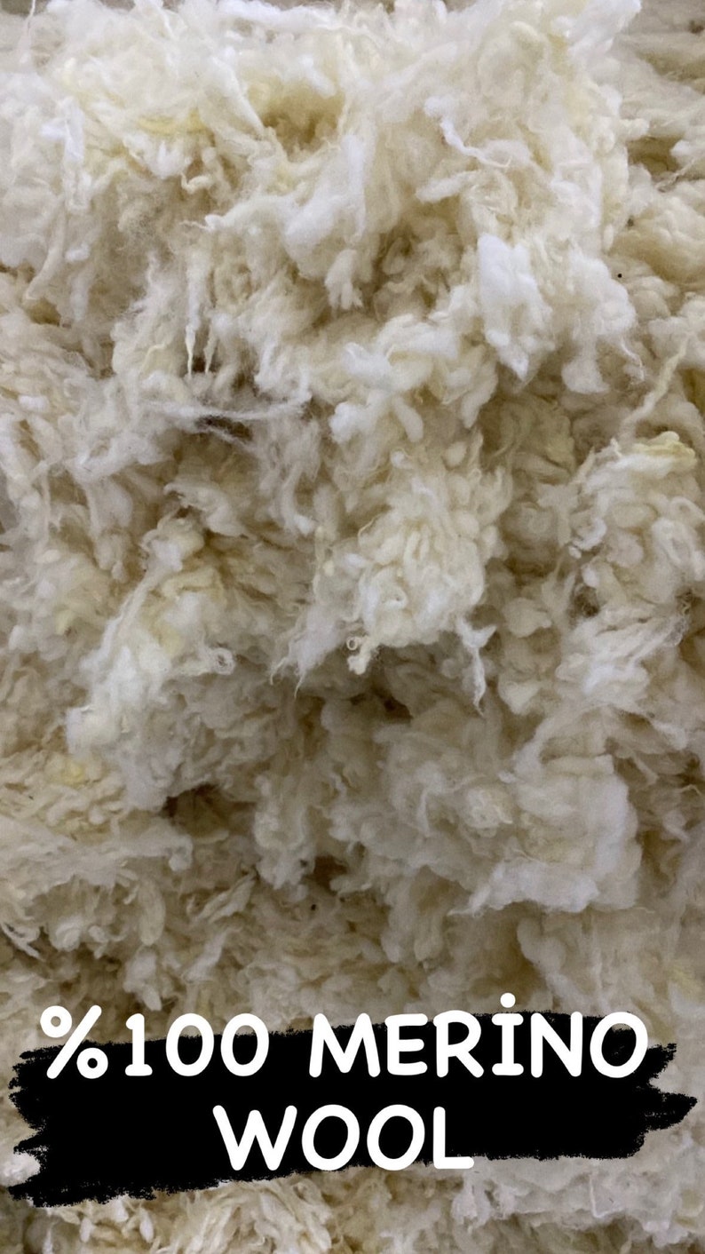 Washable Virgin Wool Mattress Protector Wool Pad CUSTOM SIZE on Request ...