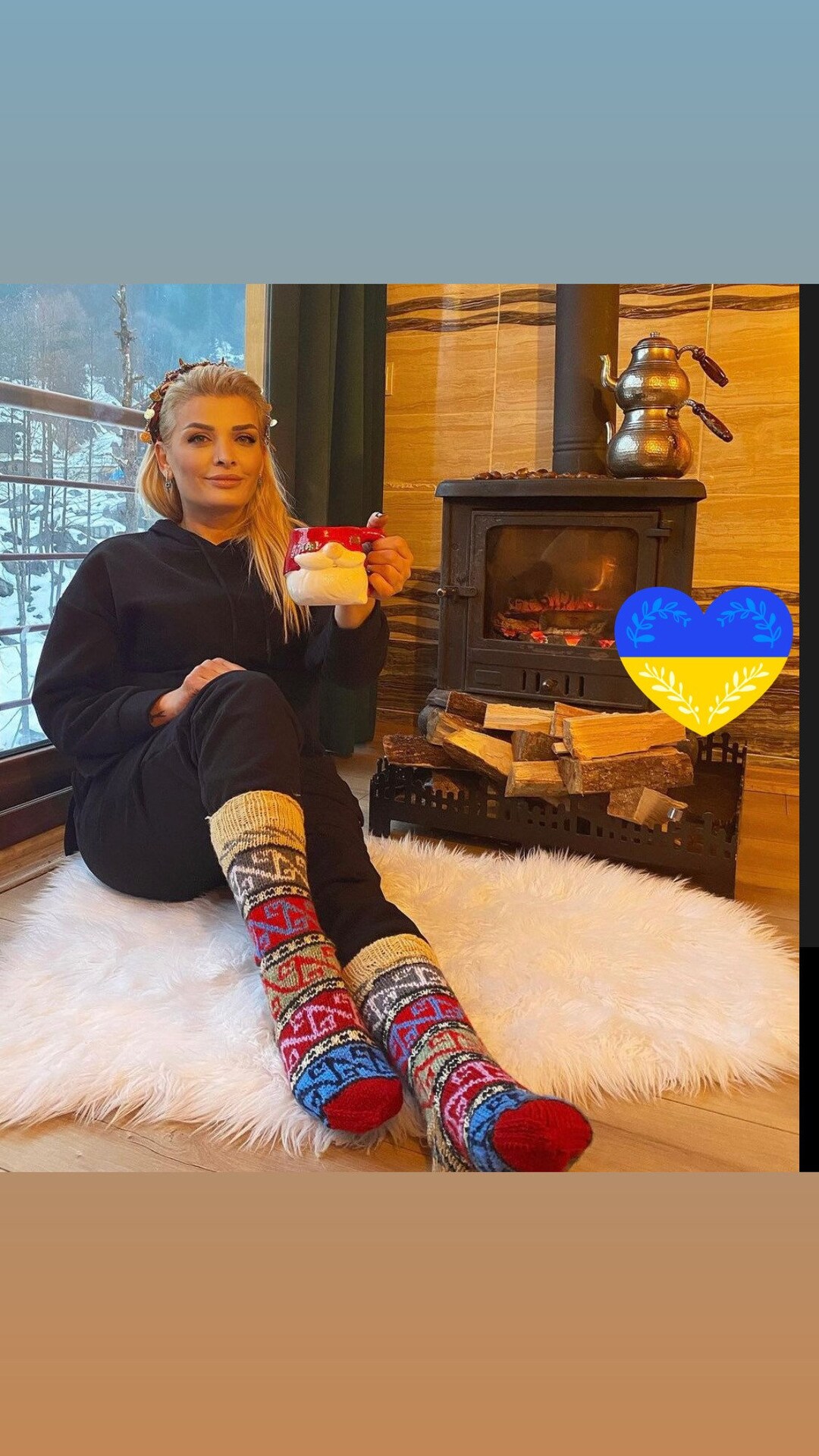 Wool Socks-hand Made Wool Socks%100 Hand Madeknitted Woolly Slipper ...