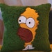 The Simpsons Pillow-simpsons Cushion Covers-modern Decorative - Etsy