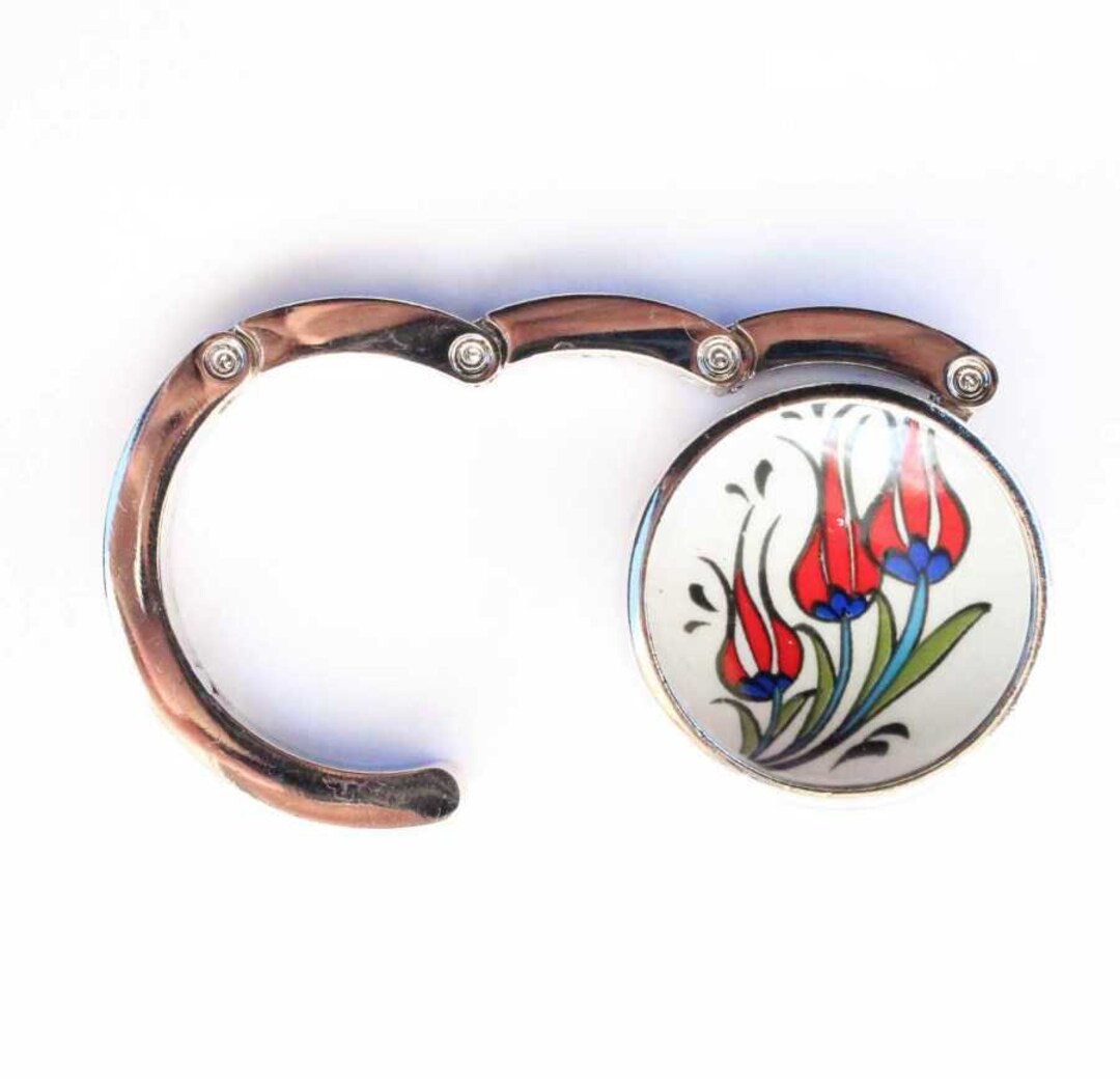 Monogram Purse Hook - Folding Hook to Hang Your Shopping Bags-portable ...