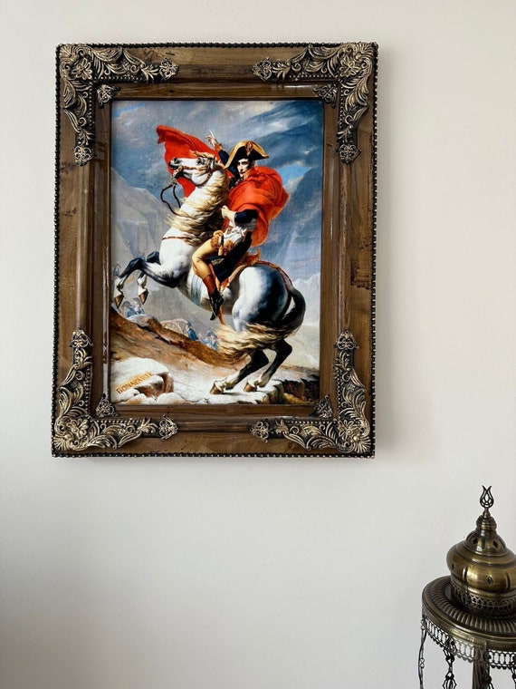 Napoleon Bonaparte Crossing The Alps Posters Prints By