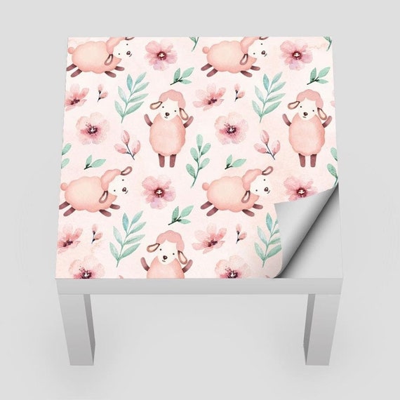 Lovely Sheep IKEA LACK Decal Removable Table Sticker - Etsy