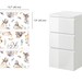 Ikea Malm Decal for Kids \ Cute Forest Animals \ Dresser Sticker ...
